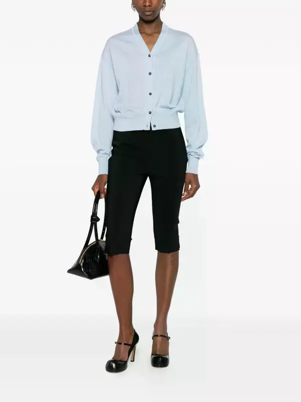 Jacquemus Buttoned V-neck Cardigan In Merino Wool