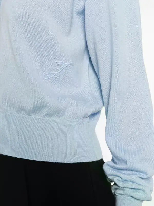 Jacquemus Buttoned V-neck Cardigan In Merino Wool