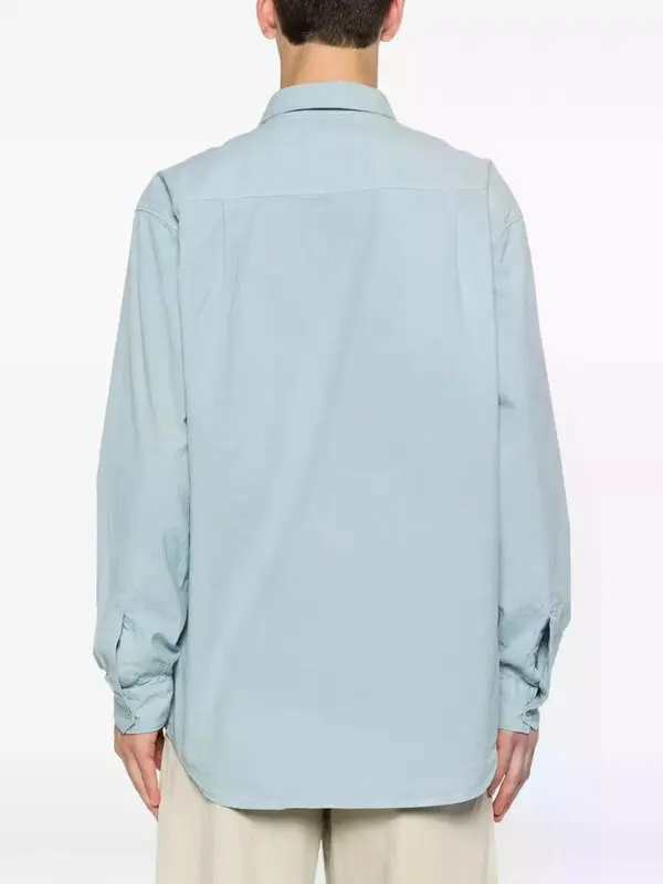 Stone Island Logo-embroidered Shirt
