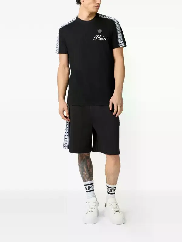 Philipp Plein Side Stripe Track Shorts