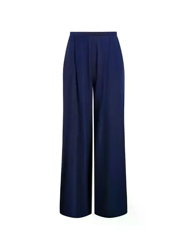12 STOREEZ Saori Silk Wide Leg Trousers