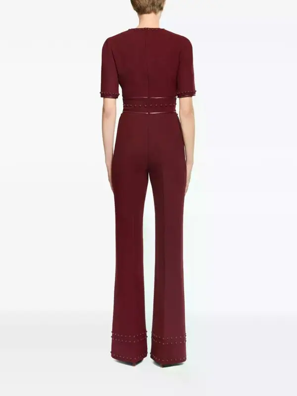 Elie Saab Stud-embellished Jumpsuit