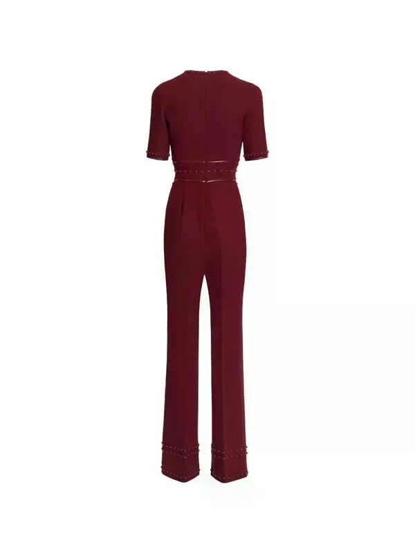 Elie Saab Stud-embellished Jumpsuit