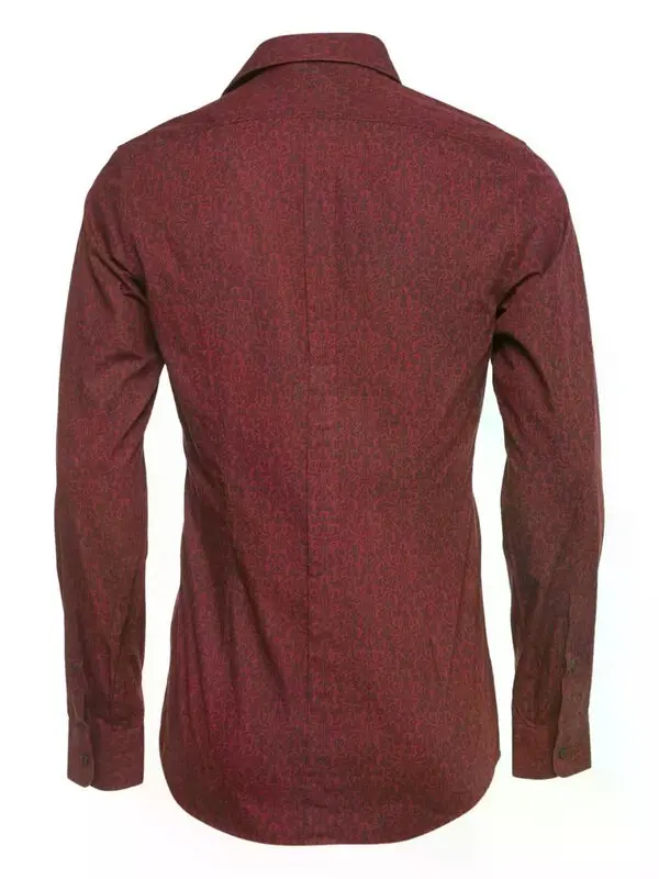 Dolce & Gabbana Printed Cotton Shirt - Red