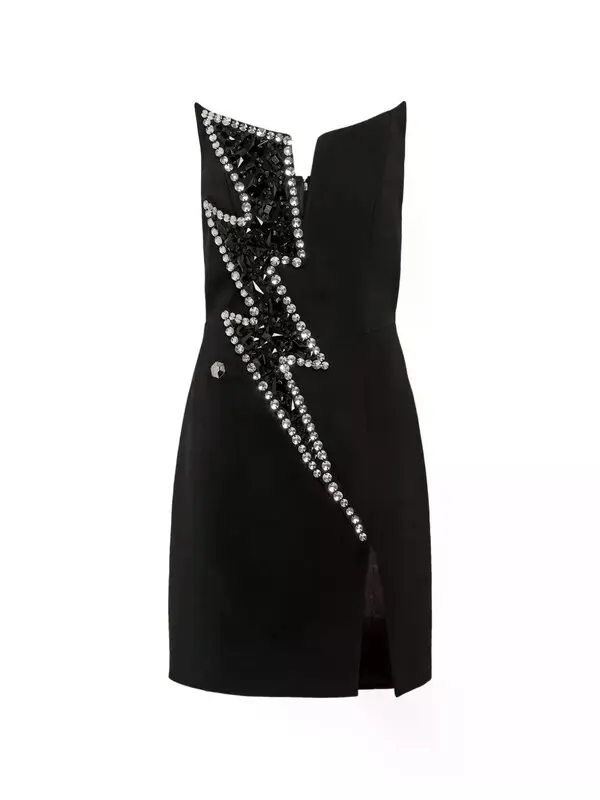 Philipp Plein Strapless Mini Dress