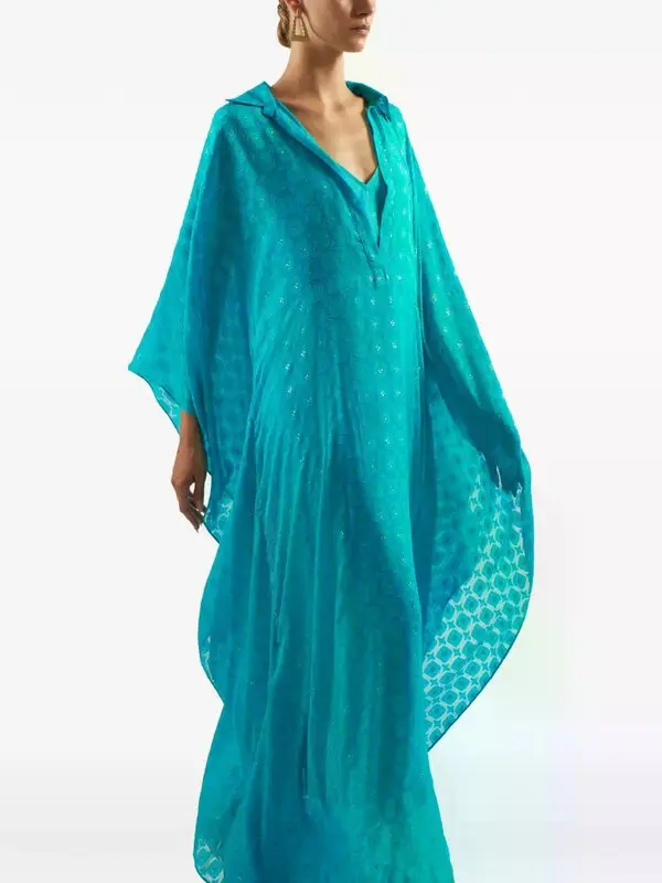 TALLER MARMO Ses Illetes Dress - Blue