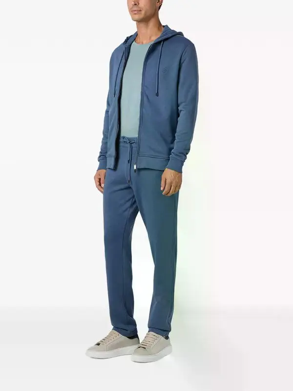 Pal Zileri Drawstring-detail Cotton Track Pants