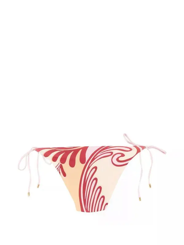 Farm Rio Tie-side Bikini Bottoms - Neutrals
