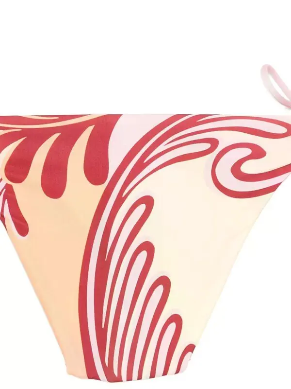 Farm Rio Tie-side Bikini Bottoms - Neutrals