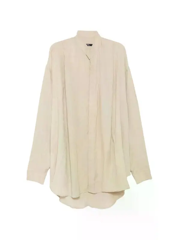 JULIUS Tuck Shirt - Neutrals