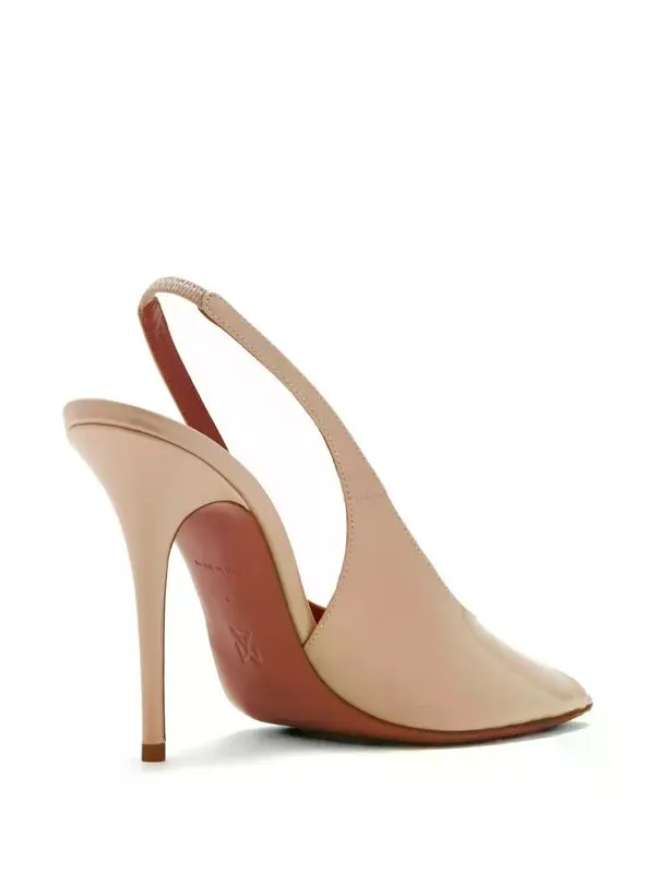Amina Muaddi 105mm Kristina Heeled Mules