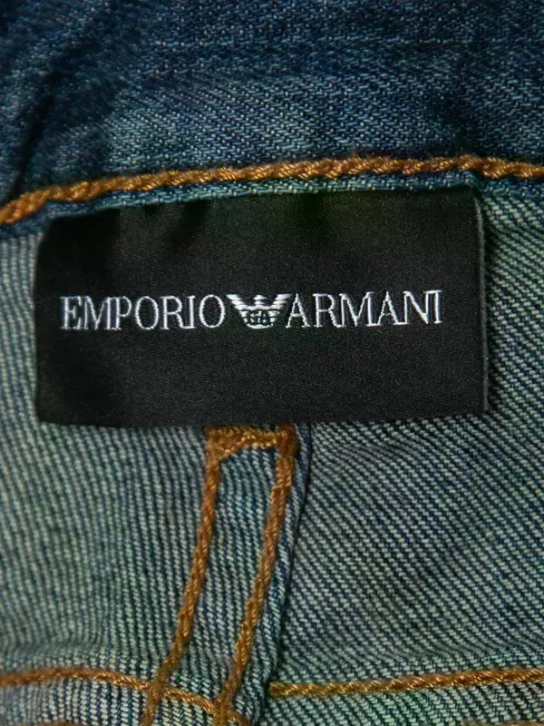 Emporio Armani Cotton Denim Jeans