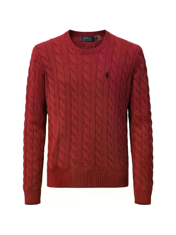 Polo Ralph Lauren Cable Knit Sweater - Red