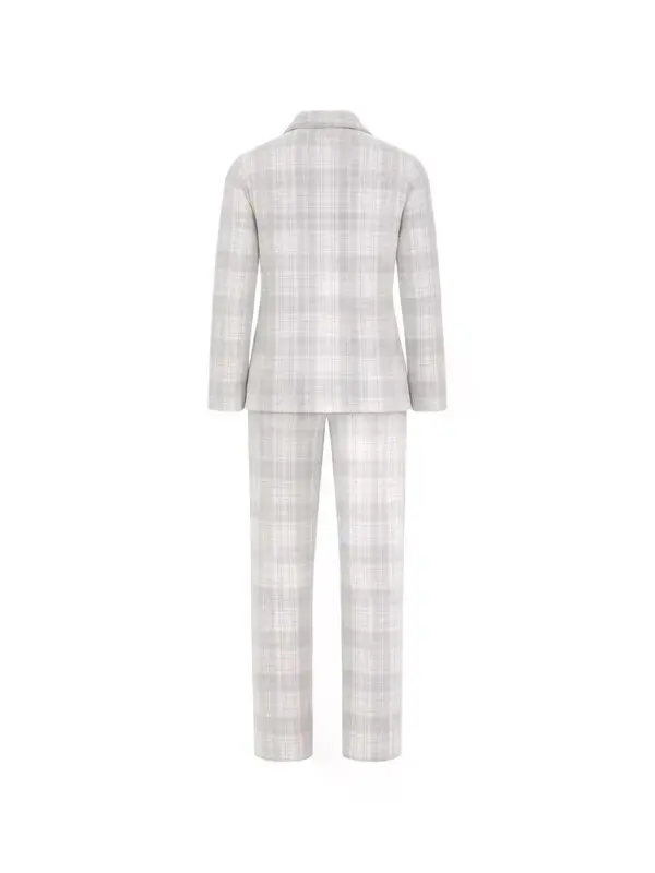 Polo Ralph Lauren Checked Pajama Set - Neutrals