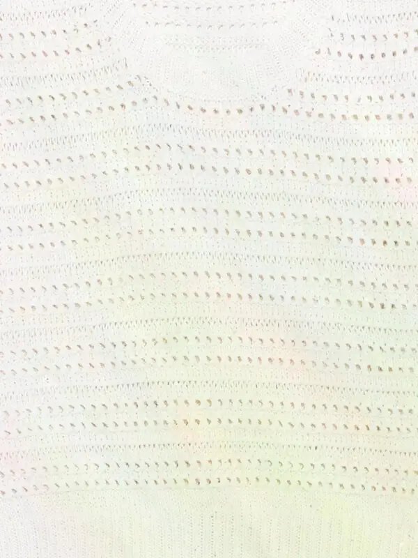 Lorena Antoniazzi Open Knit Sleeveless Top