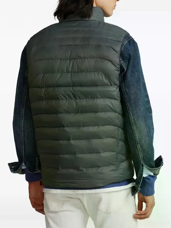Polo Ralph Lauren Quilted Gilet With Logo Print