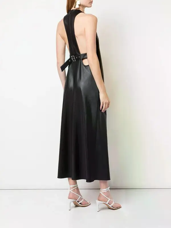 Tibi Celia Draped Bias Dress