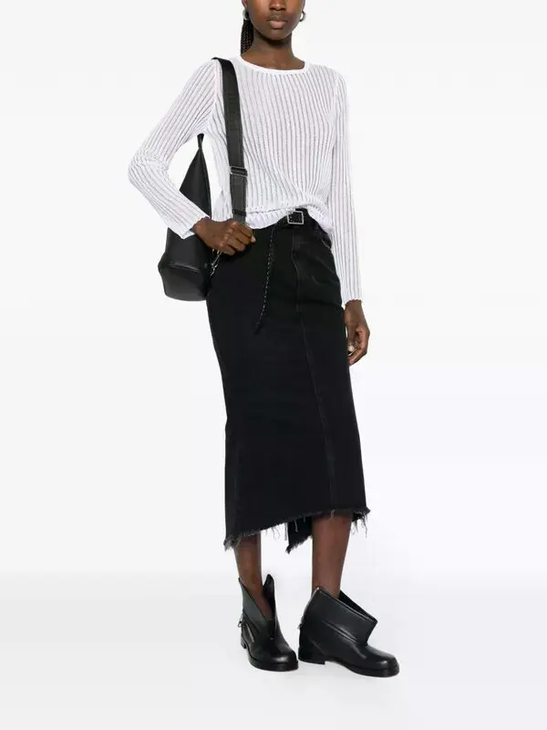 ROBERTO COLLINA Ribbed Knit Sweater