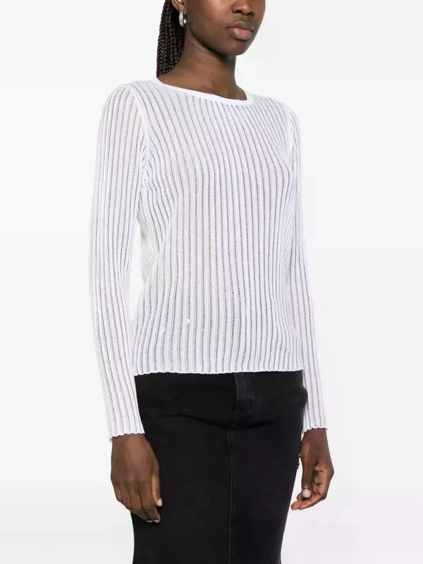 ROBERTO COLLINA Ribbed Knit Sweater