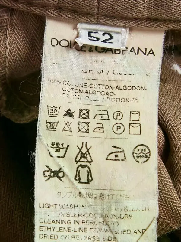 Dolce & Gabbana Cotton Trousers