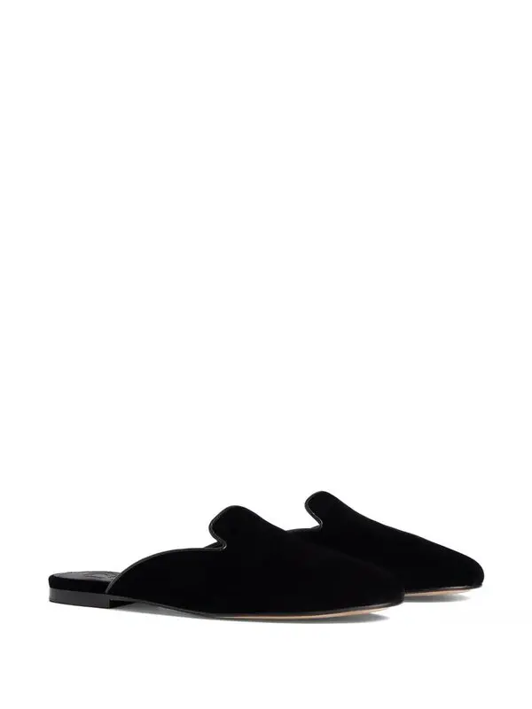 12 STOREEZ Velvet Mules