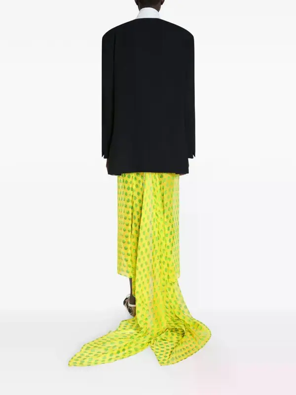Dries Van Noten Crêpe Oversized Blazer