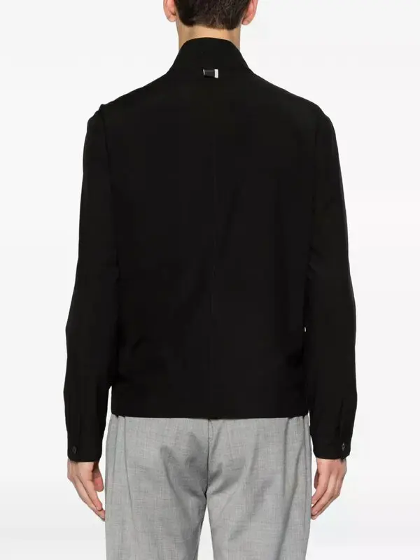 LOW BRAND High-neck Button-up Jacket