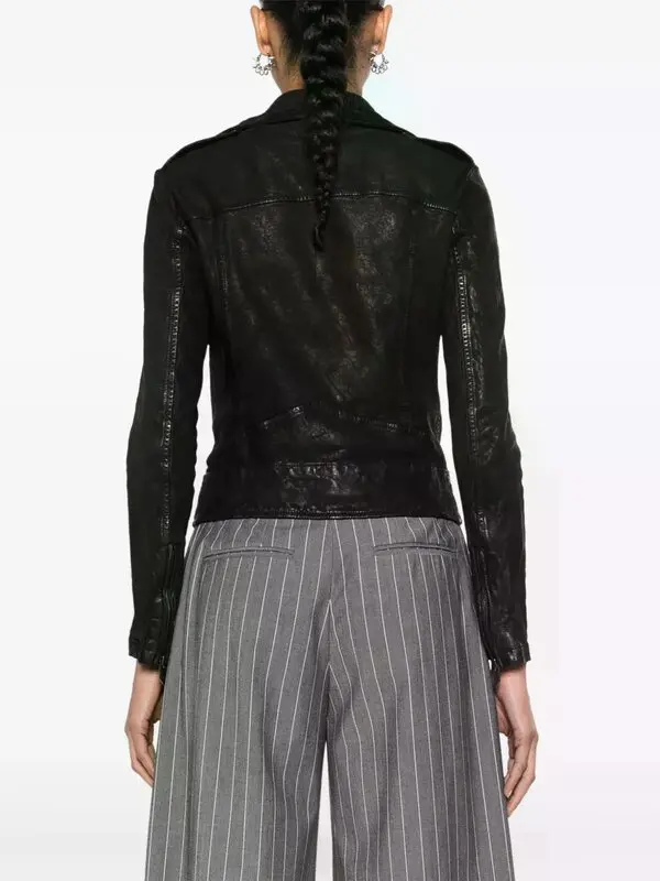 SALVATORE SANTORO Leather Biker Jacket