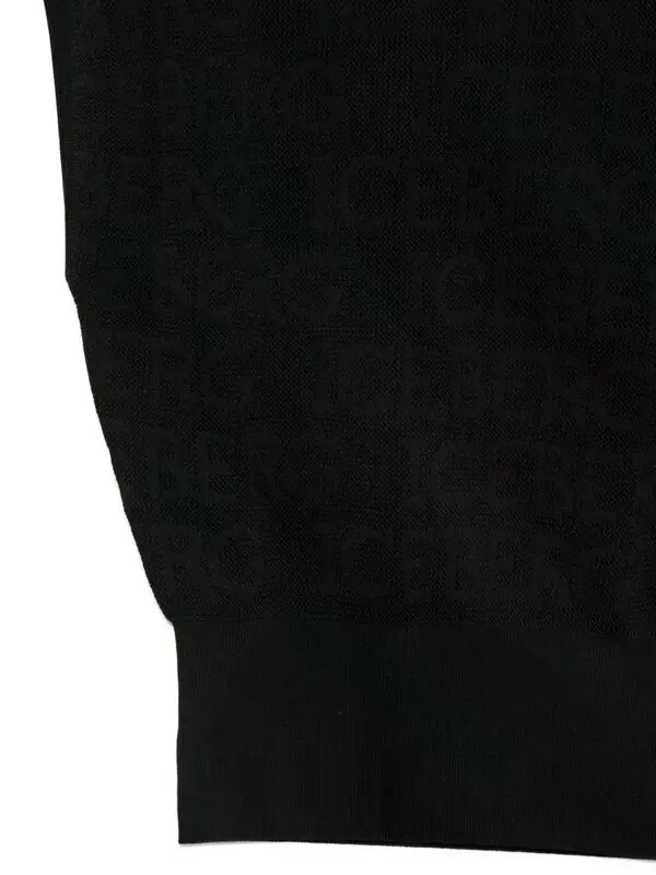 Iceberg Logo Pattern Vest