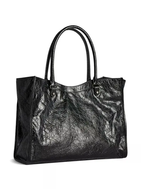 Balenciaga Small Le City Lambskin Tote Bag