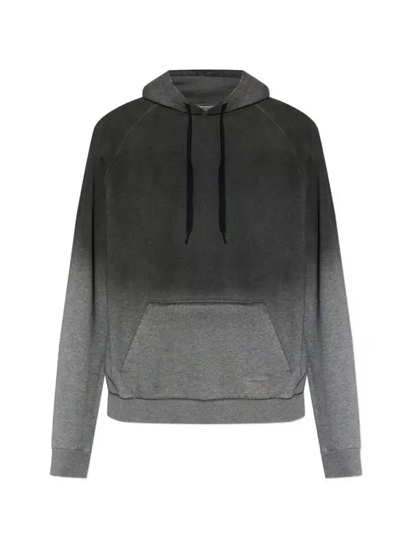 Moschino Ombre-effect Hoodie - Black