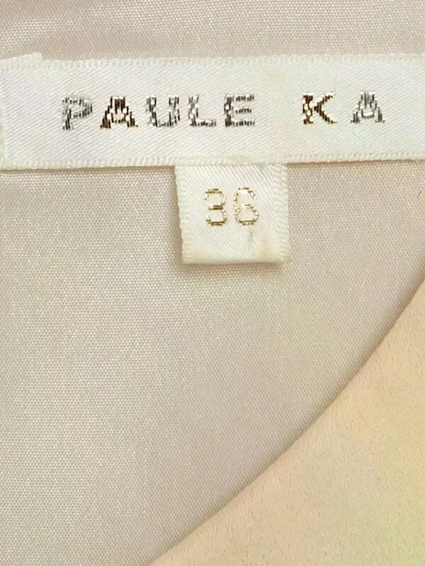 Paule Ka Embellished Sleeveless Mini Dress With Flap Pockets