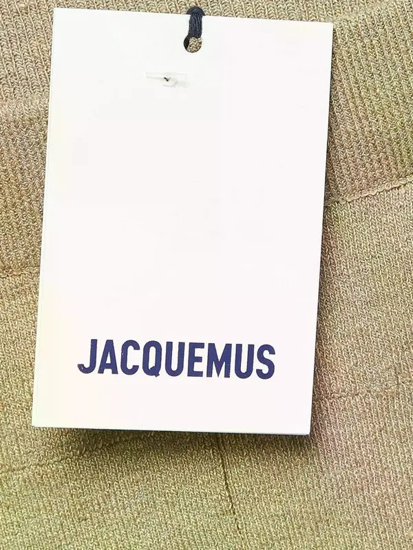 Jacquemus Ribbed-knit Shorts - Green