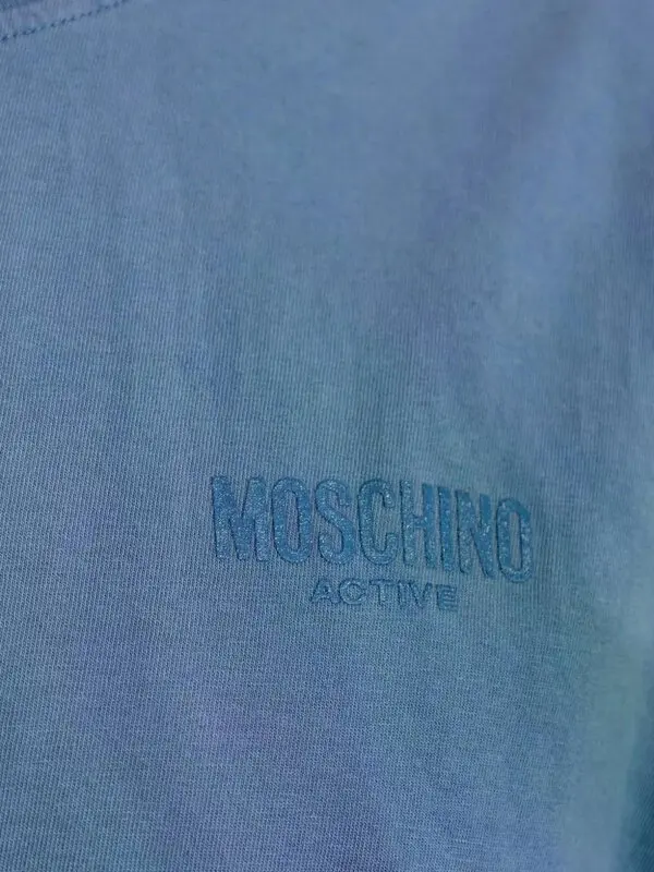 Moschino Logo-detail Cotton T-shirt