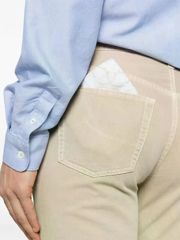 Jacob Cohen Edo Logo-embroidered Straight Leg Jeans