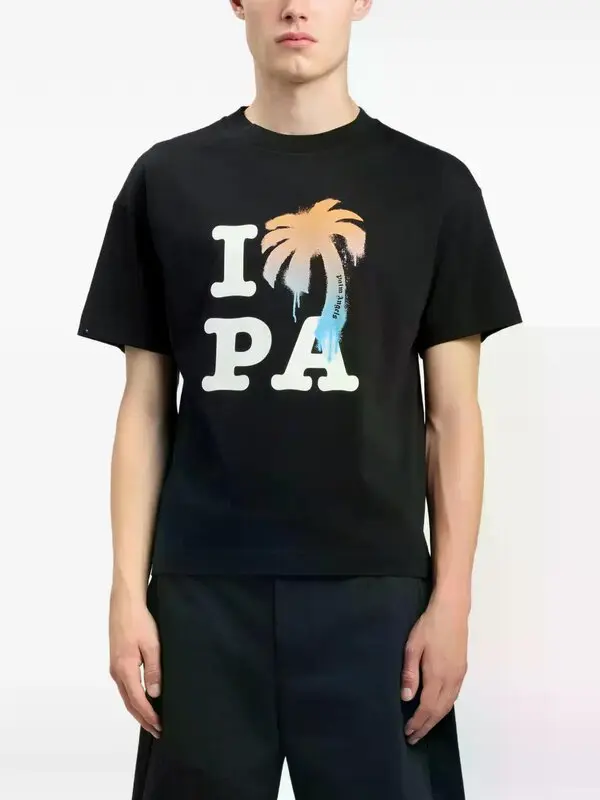 Palm Angels Graphic Crew-neck T-shirt
