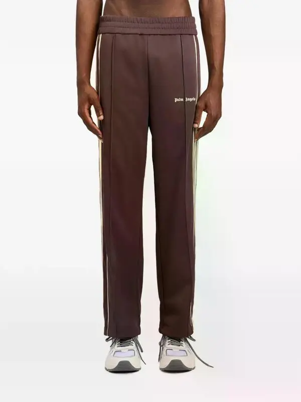 Palm Angels Logo Stripe Track Pants