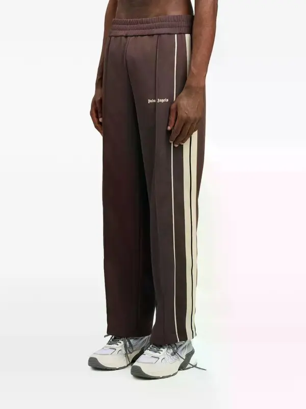 Palm Angels Logo Stripe Track Pants