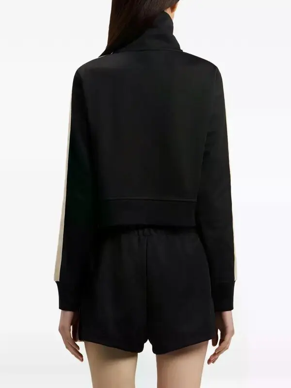 Palm Angels Tree Logo Sleeve Bands Cropped Track Jacket