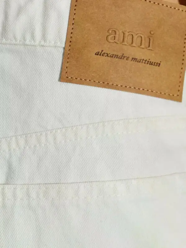 AMI Paris Straight-leg Denim Jeans