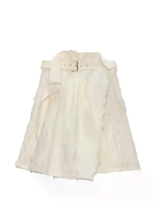 MSGM Belted Asymmetric Skirt