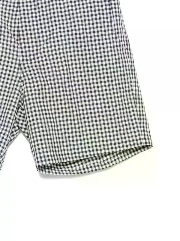 NINE:INTHE:MORNING Check-pattern Swim Shorts