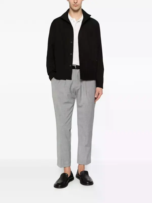 PMDS PREMIUM MOOD DENIM SUPERIOR Pressed Crease Flap-pocket Trousers