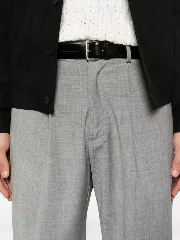 PMDS PREMIUM MOOD DENIM SUPERIOR Pressed Crease Flap-pocket Trousers