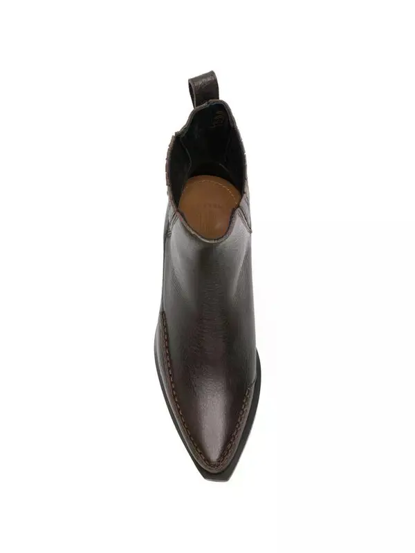 NULLUS Whipstitch Chelsea Boots