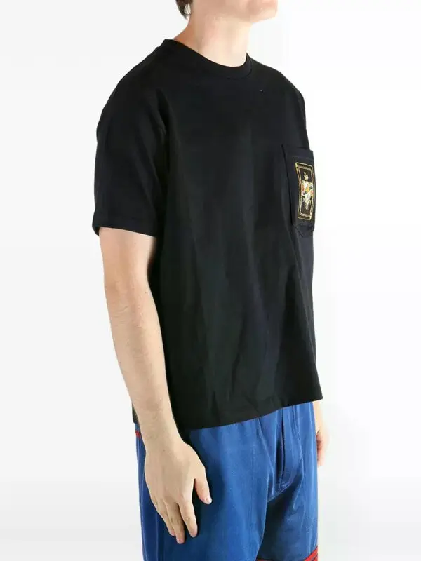 BODE Bullion Card Tee Patch-detail Pocket T-shirt