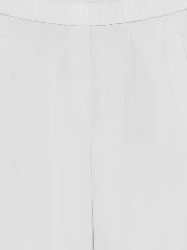 Patrizia Pepe Poplin Straight-leg Trousers