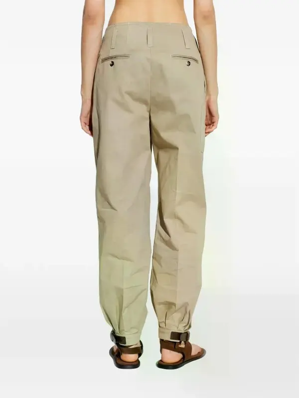 Moschino Buckle-cuff Tailored Trousers