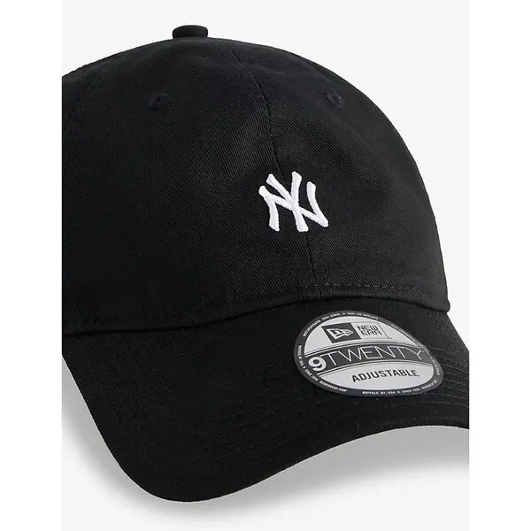 New Era 9twenty New York Yankees Mlb Mini Cotton Baseball Cap - Black