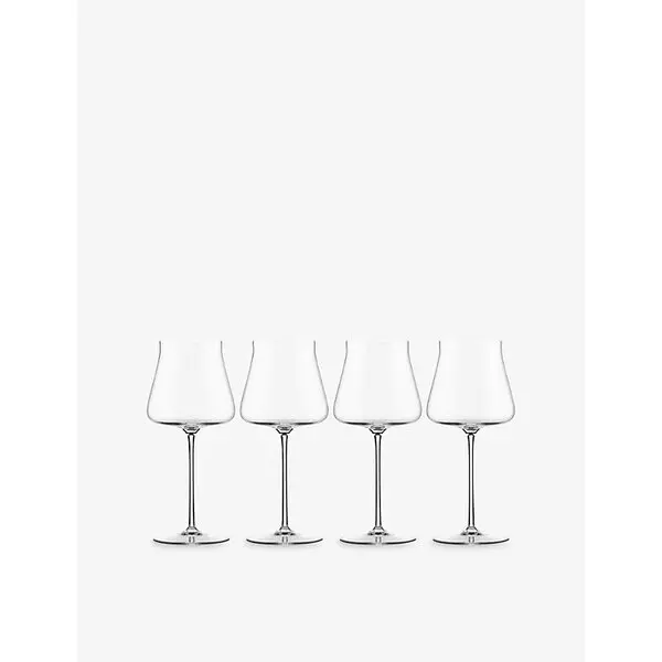 ALESSI Eugenia Set Of Four Wine Glasses